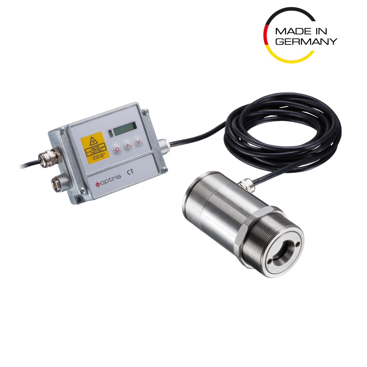 Optris CTlaser 3M Infrared Thermometer For Low Metal Temps